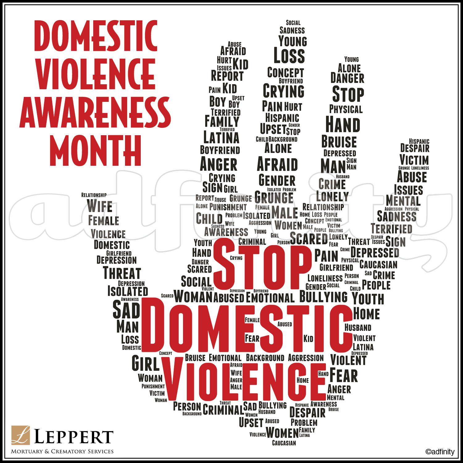 Stop Domestic Violence (Facebook) - adfinity Stop Domestic Violence (Facebook) - adfinity
