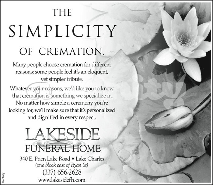 The Simplicity Of Cremation Adfinity