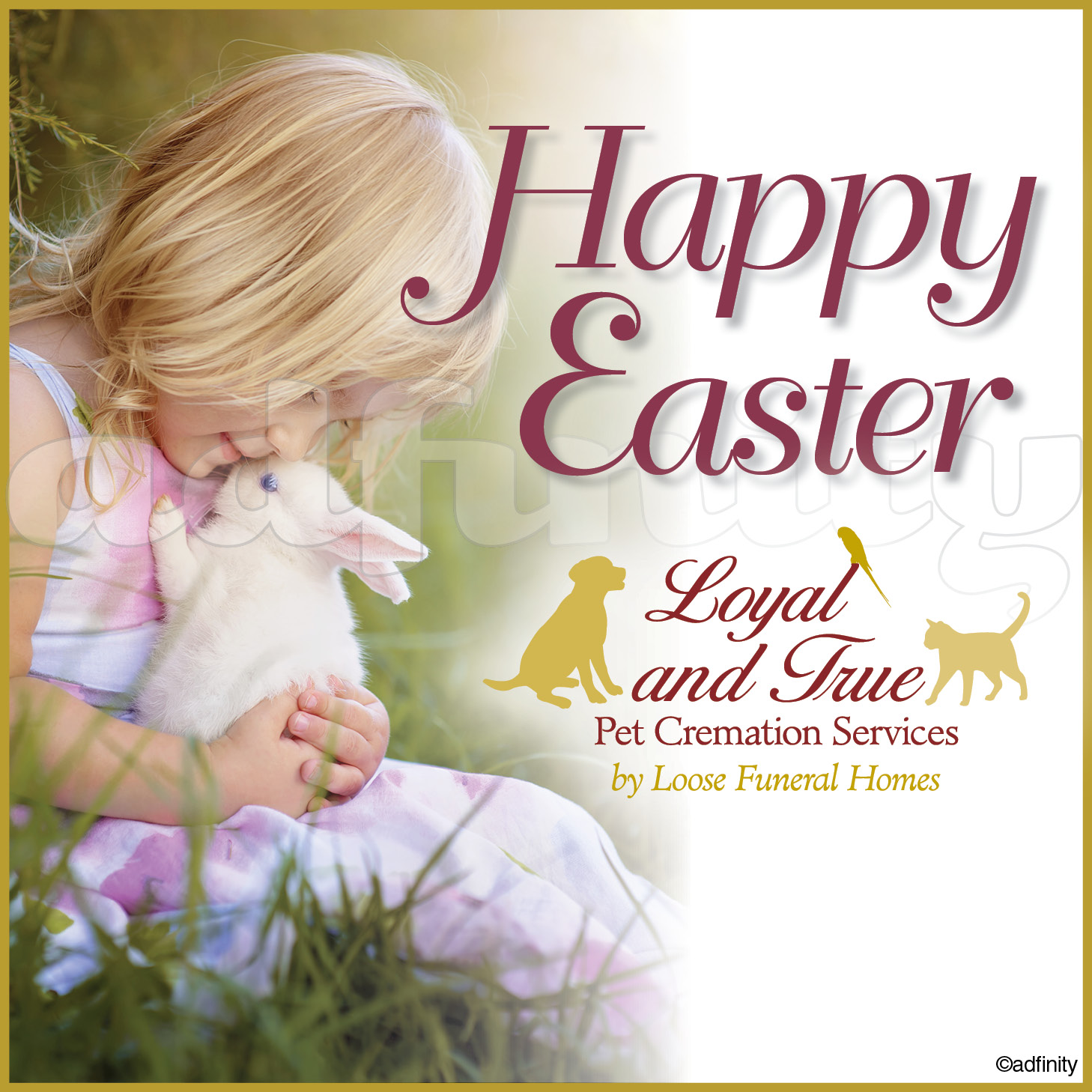 Happy Easter! (Facebook) - adfinity