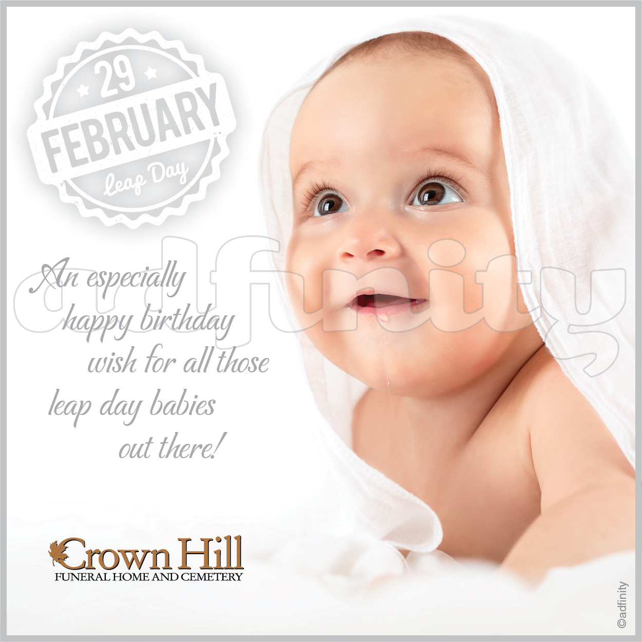 An Especially Happy Birthday To Leap Year Babies... (Facebook) - adfinity