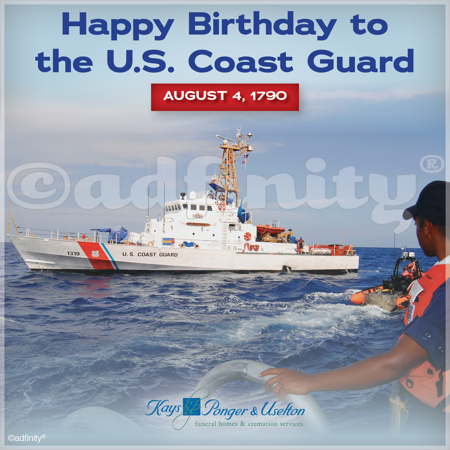 Happy birthday to the US Coast Guard - adfinity