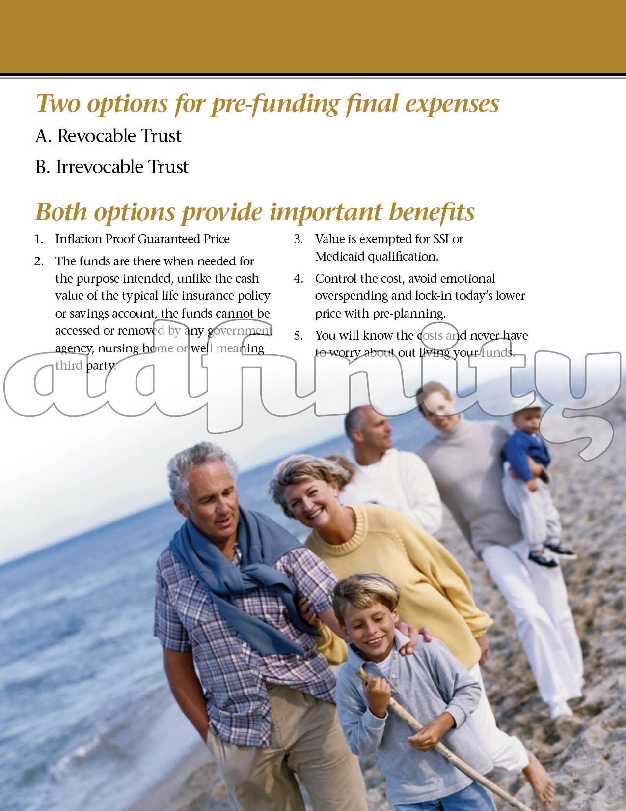 Personal Family Planning Guide (custom version) - adfinity