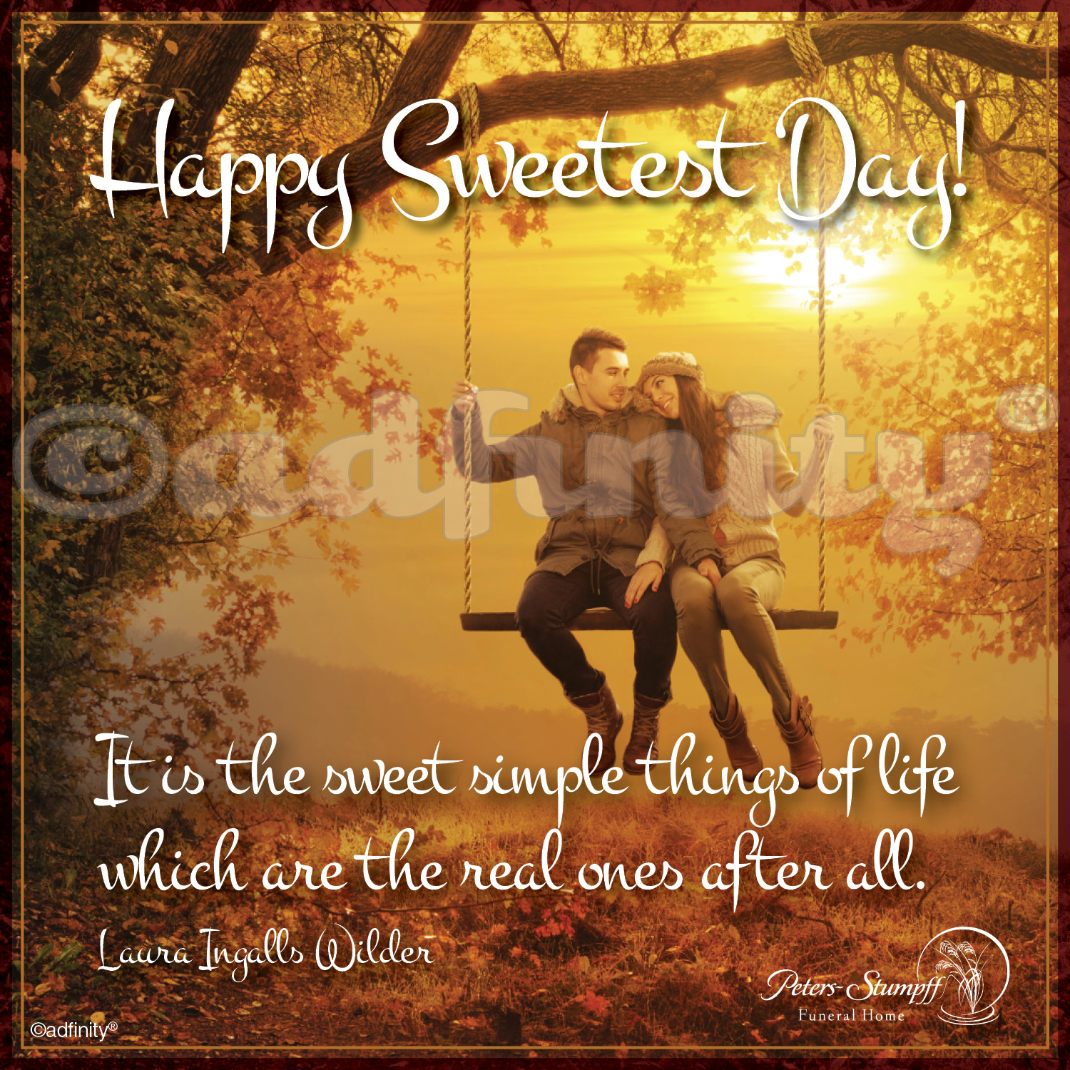 Happy Sweetest Day (Facebook) - adfinity